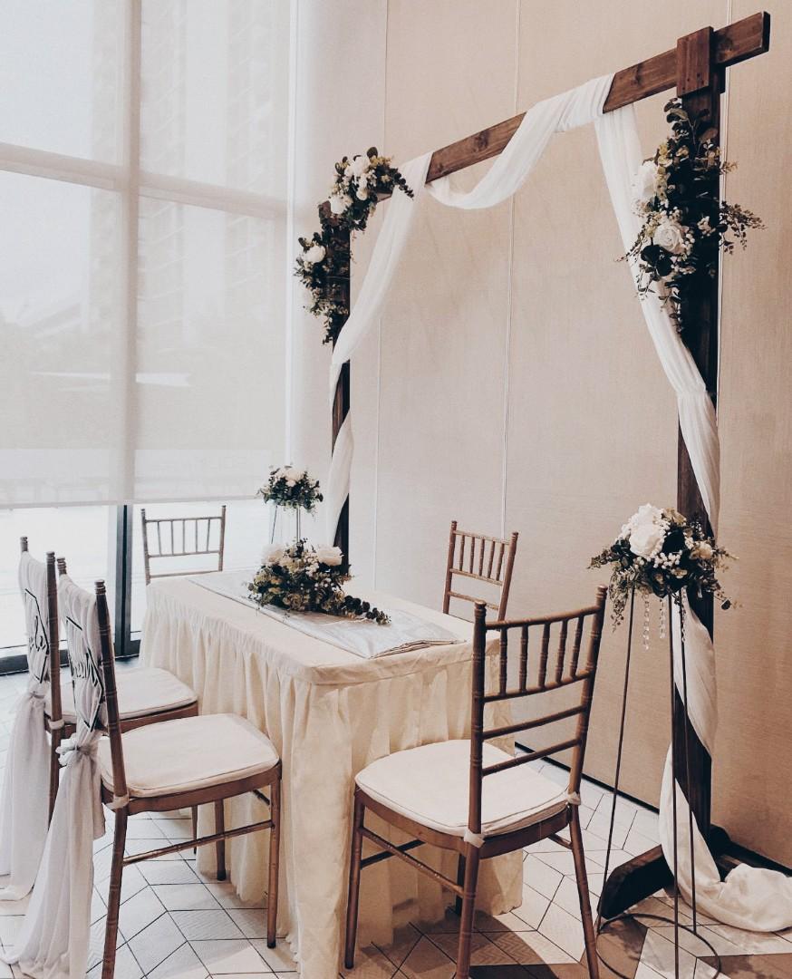 Overhead Arch Wedding Backdrop, Lifestyle Services, Event & Party ...