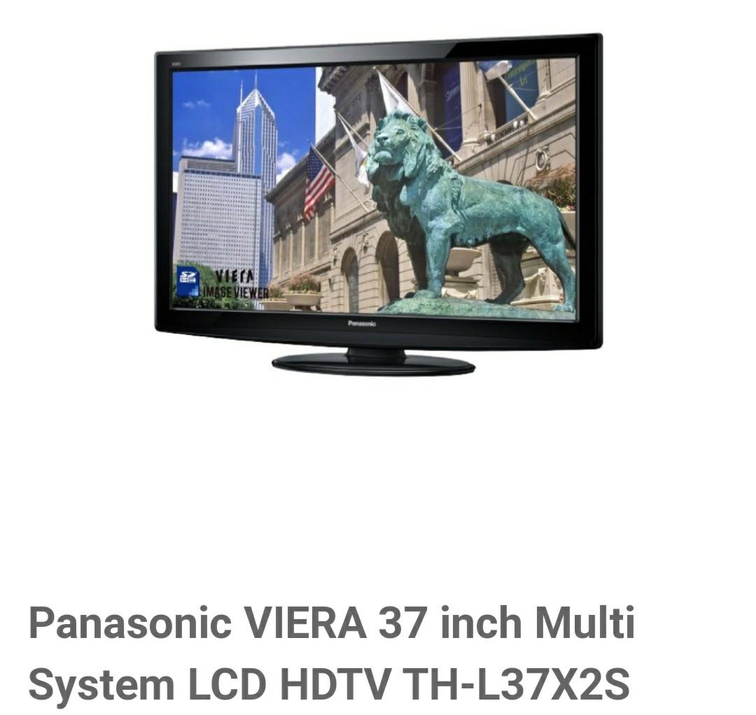 Panasonic VIERA 37 inch Multi System, 1yr old, TV & Home Appliances, TV ...
