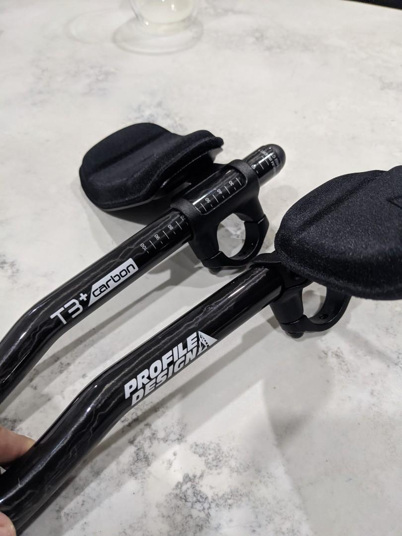 Profile design t3+ carbon Aerobar, Sports Equipment, Bicycles & Parts ...
