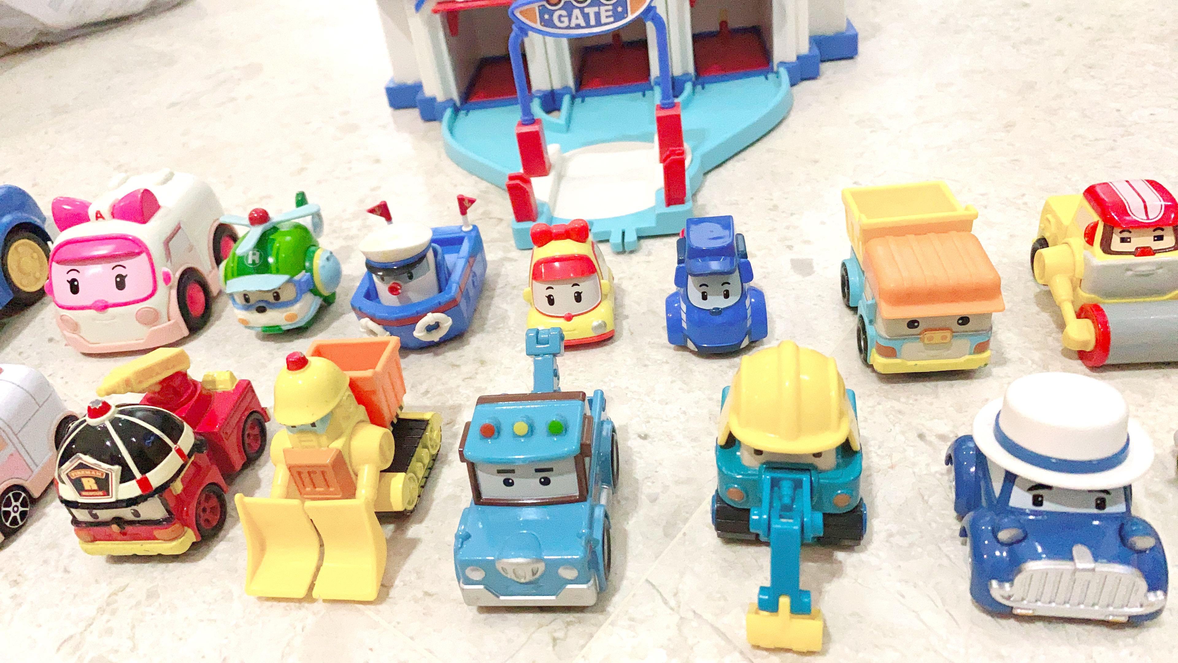 Robocar Poli set, Hobbies & Toys, Toys & Games on Carousell