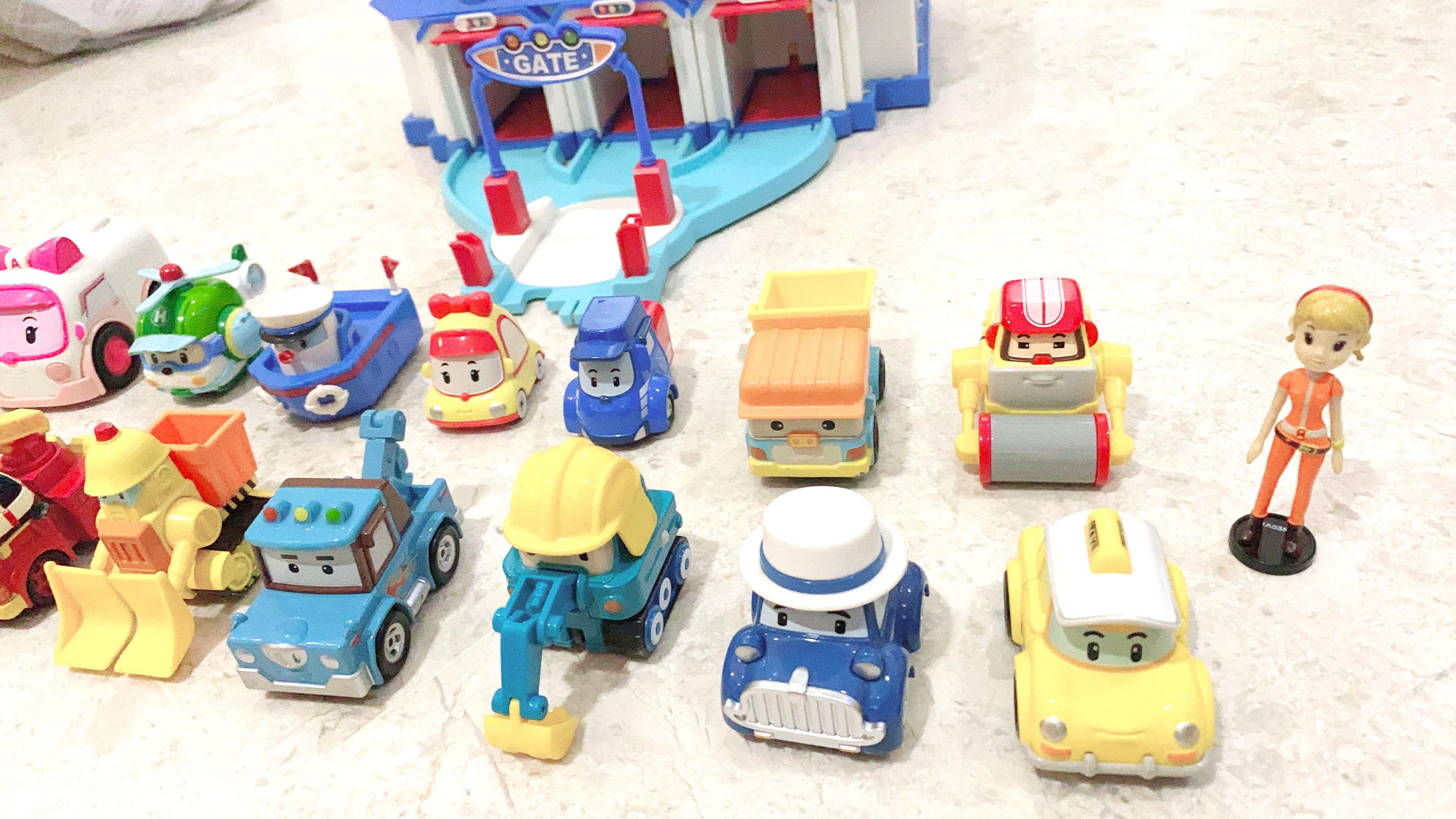 Robocar Poli set, Hobbies & Toys, Toys & Games on Carousell