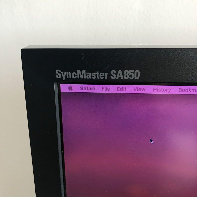 Samsung SyncMaster SA850 27" Monitor, Computers & Tech, Parts ...