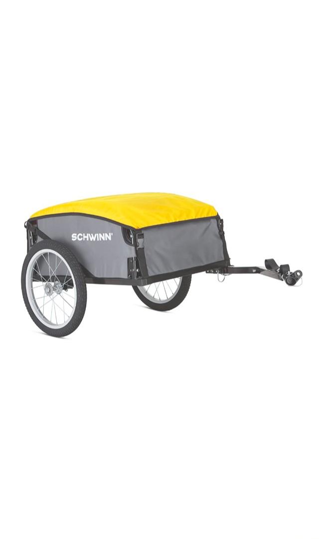 Schwinn Day Tripper Cargo Bike Trailer for Toddlers, Kids, Folding ...