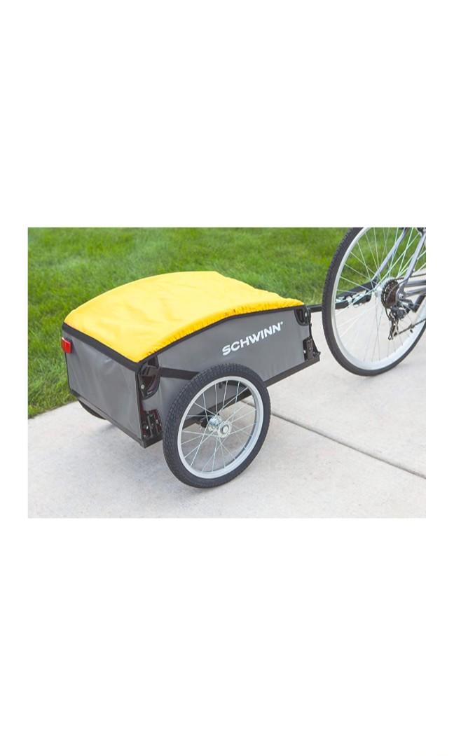Schwinn Day Tripper Cargo Bike Trailer for Toddlers, Kids, Folding ...