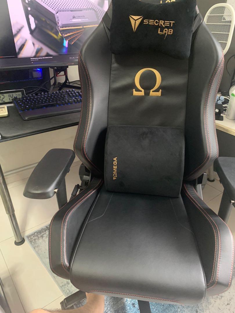Secret lab Omega stealth, Furniture & Home Living, Furniture, Chairs on ...