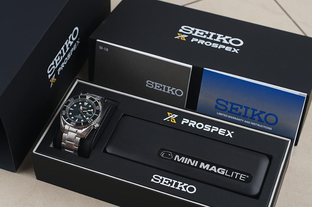 Seiko SPB177 "Ice Diver" Green Sumo US Special Edition, Men's Fashion ...