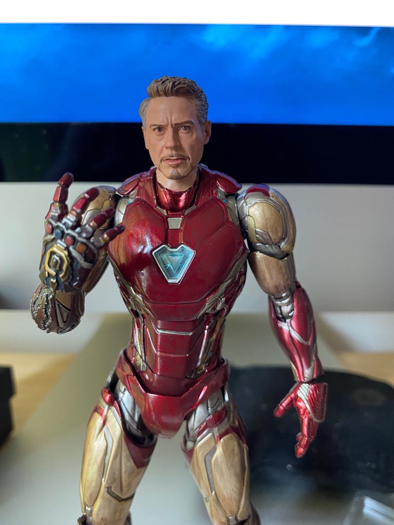 Shf tony stark 1/12 scale tony stark head sculpt, Hobbies & Toys, Toys ...