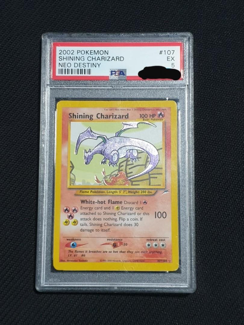 Shining charizard psa slab, Hobbies & Toys, Toys & Games on Carousell