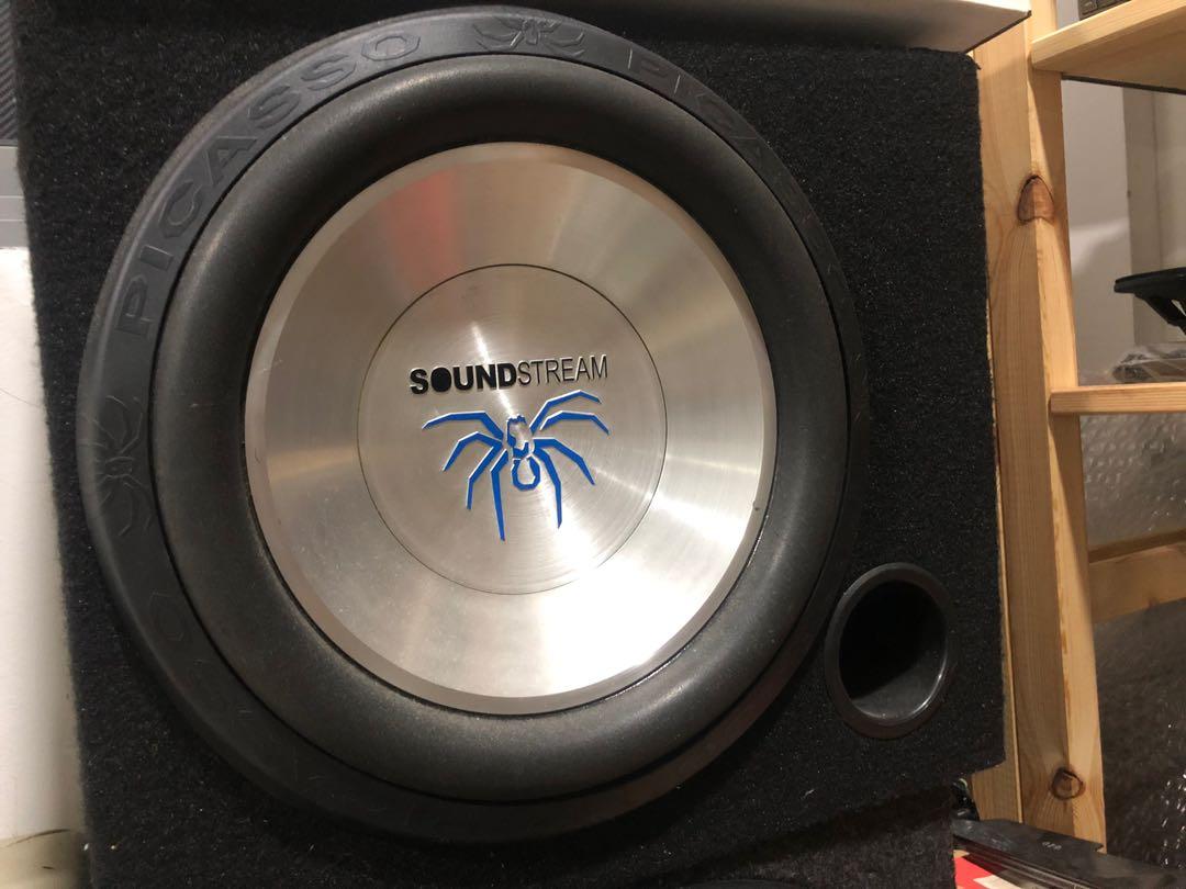 Soundstream subwoofer with amplifier, Car Accessories, Accessories on ...