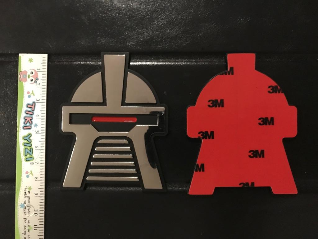 Star Wars / Star Trek / Mandalorian / Cylon Car Emblem, Car Accessories ...