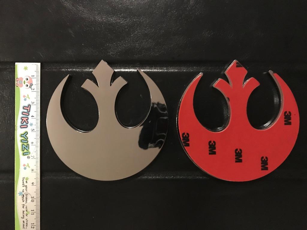 Star Wars / Star Trek / Mandalorian / Cylon Car Emblem, Car Accessories ...
