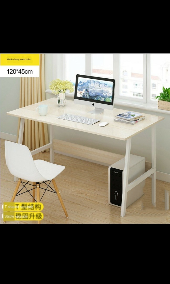 Rectangle Study Table, Furniture & Home Living, Furniture, Tables ...