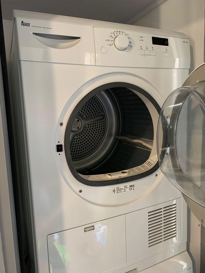 Teka dryer- 7 kg- model no. TKS1-700C, Home Appliances, Cleaning ...