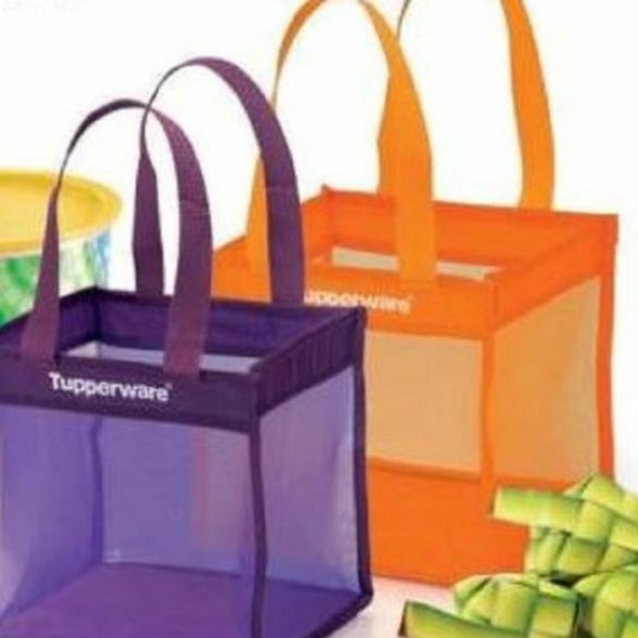 Tupperware Mesh Bags, Women's Fashion, Bags & Wallets, Tote Bags on ...