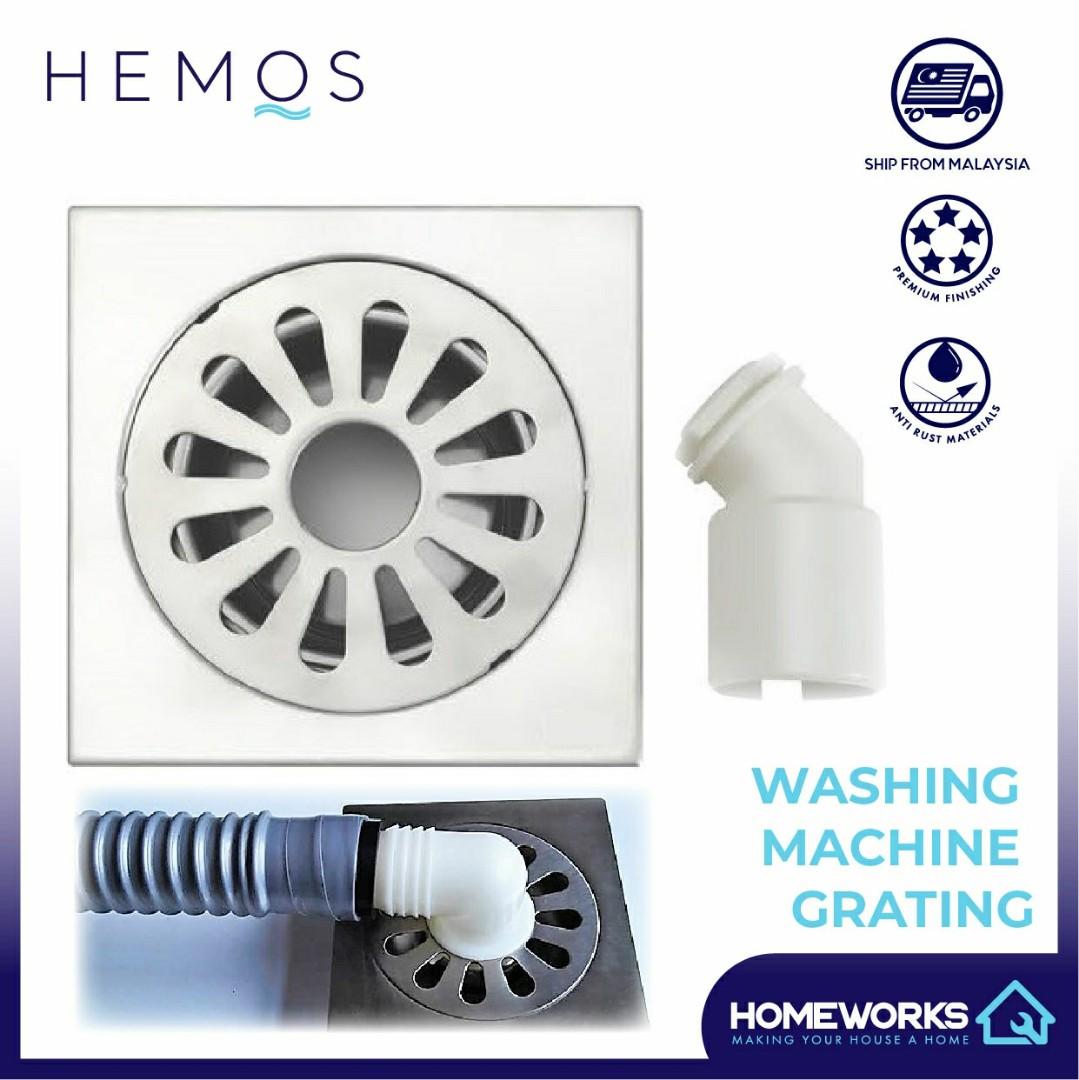 Washing machine floor grate stainless steel, TV & Home Appliances ...