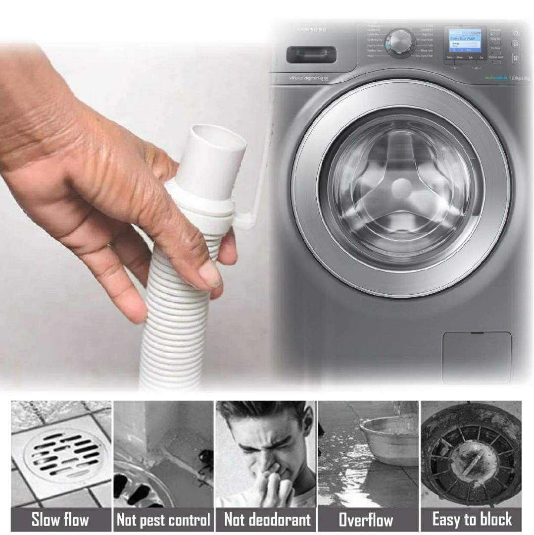 Washing machine floor grate stainless steel, TV & Home Appliances ...