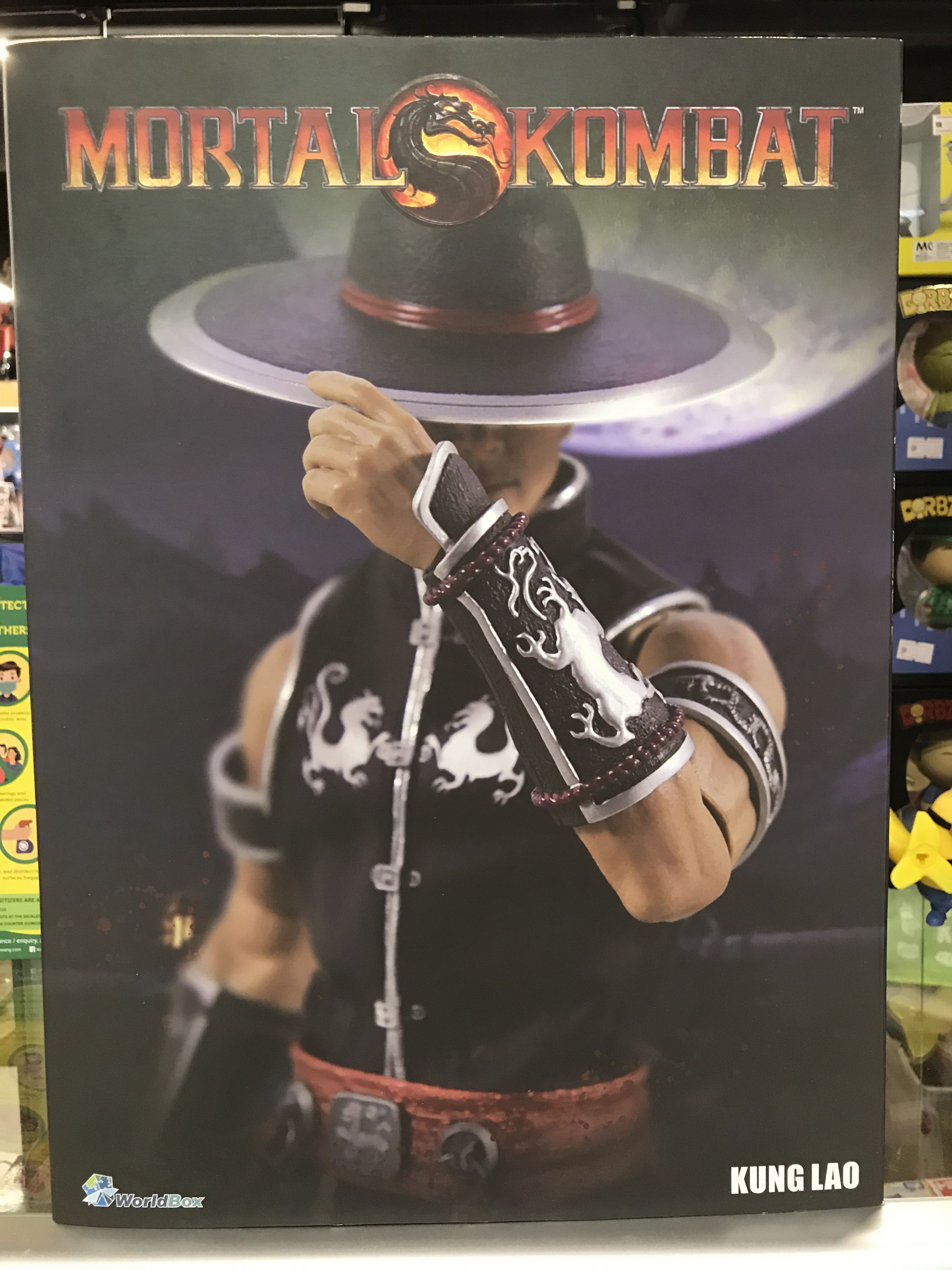 World Box 1/6 Mortal Kombat Kung Lao Collectible Figure Rare, Hobbies ...