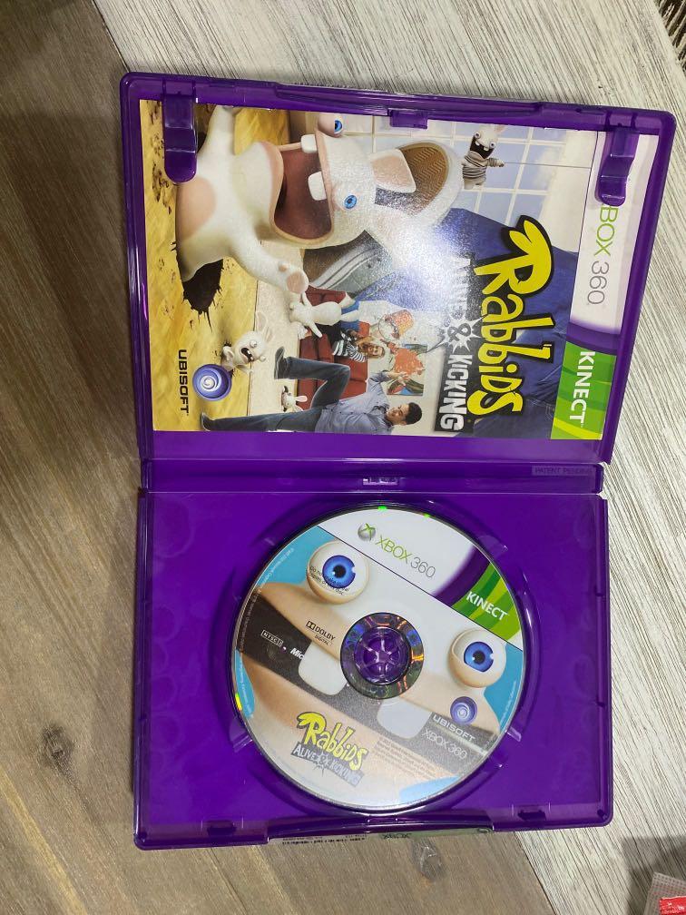 Xbox 360 Kinect - Rabbids Alive & Kicking, Video Gaming, Video Games ...