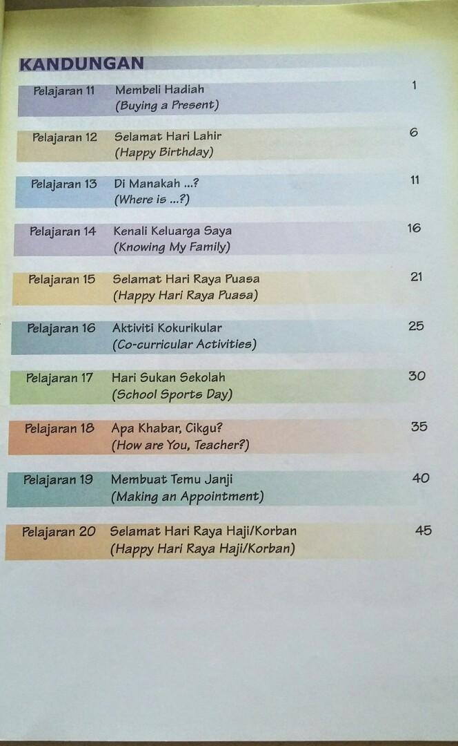Bahasa Melayu Pertuturan Modul Permulaan 2 Conversational Malay ... Bahasa Melayu Pertuturan Modul Permulaan 2 Conversational Malay ...