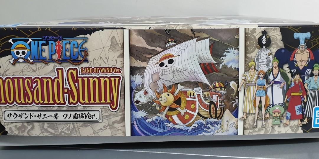 Bandai One Piece Thousand Sunny Land of Wano ver. plamo, Hobbies & Toys ...