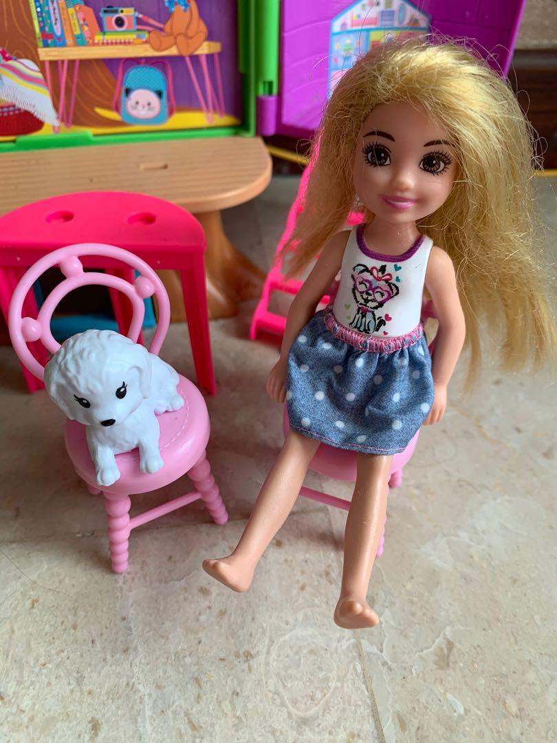 Barbie Chelsea tree house, Babies & Kids, Toys & Walkers on Carousell