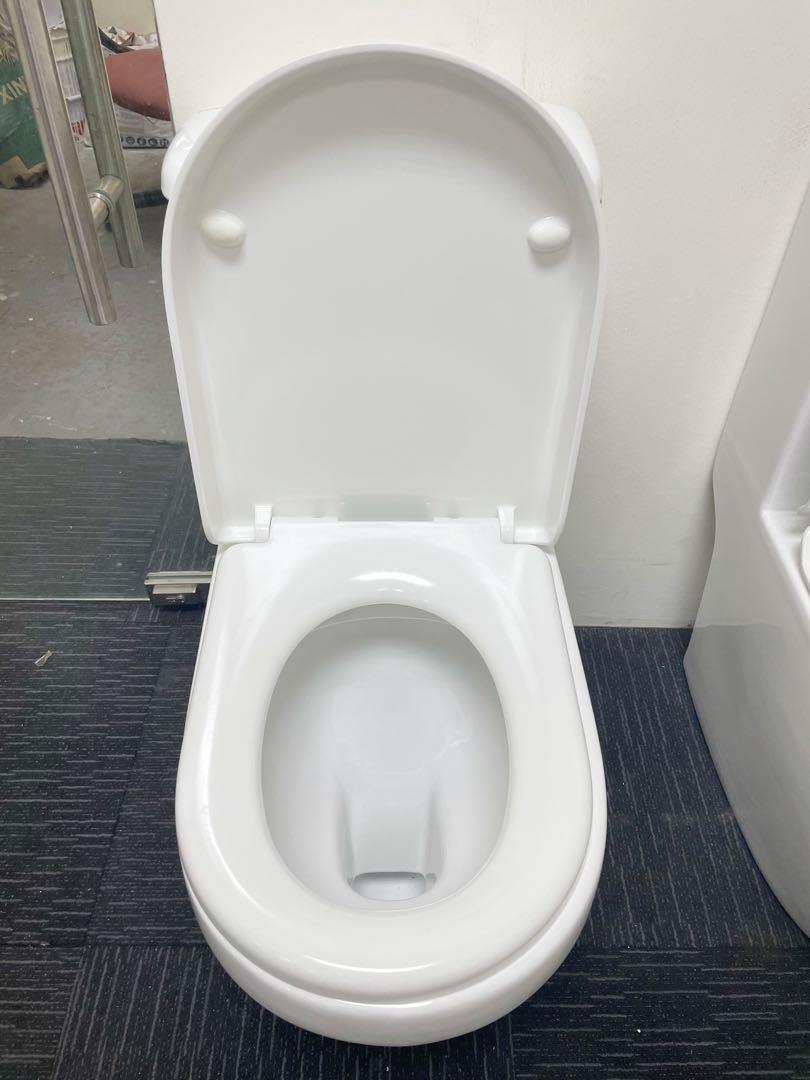 BARON V800 2-PIECE TOILET BOWL WITH RECT FLUSHING BUTTON, Furniture ...