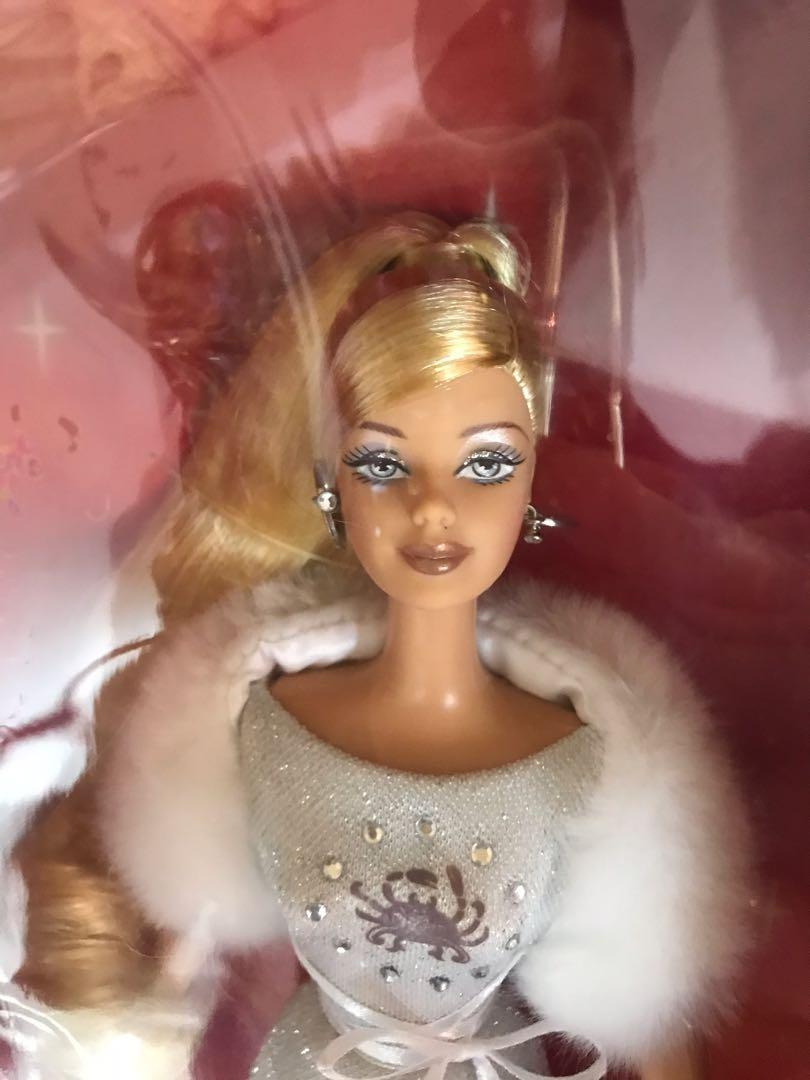 NRFB Barbie doll CANCER Zodiac Collection 2004 #C6243 June 22-July 22 ...