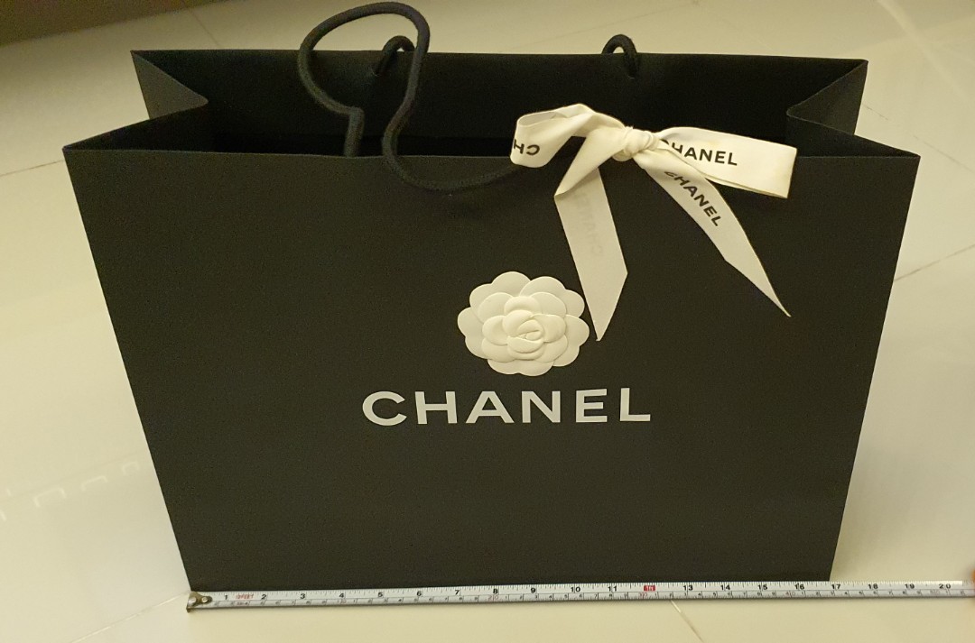 Chanel Paper Bag, Luxury, Bags & Wallets on Carousell