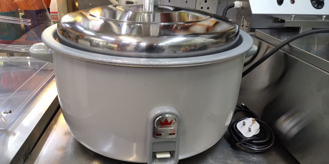 Commercial Crown Rice Cooker 10l, TV & Home Appliances, Kitchen ...
