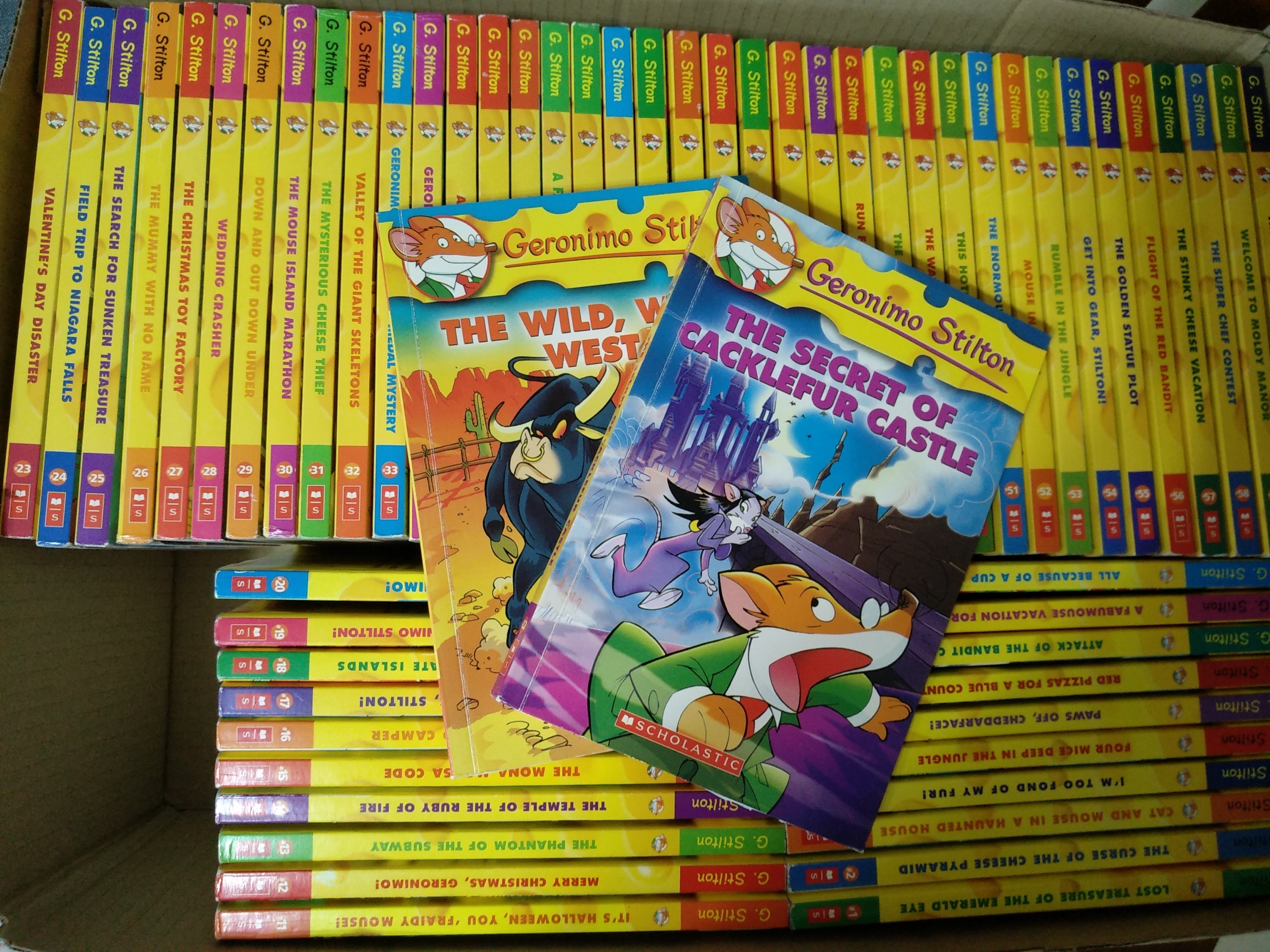 Complete set Geronimo Stilton 1-70, Hobbies & Toys, Books & Magazines ...
