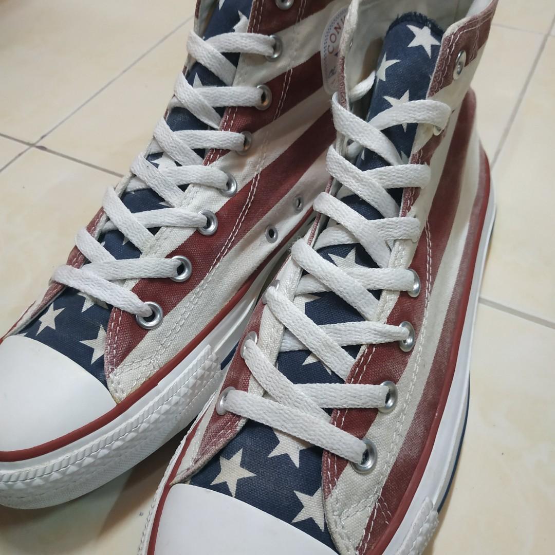 Converse American Flag, Men's Fashion, Footwear, Sneakers on Carousell