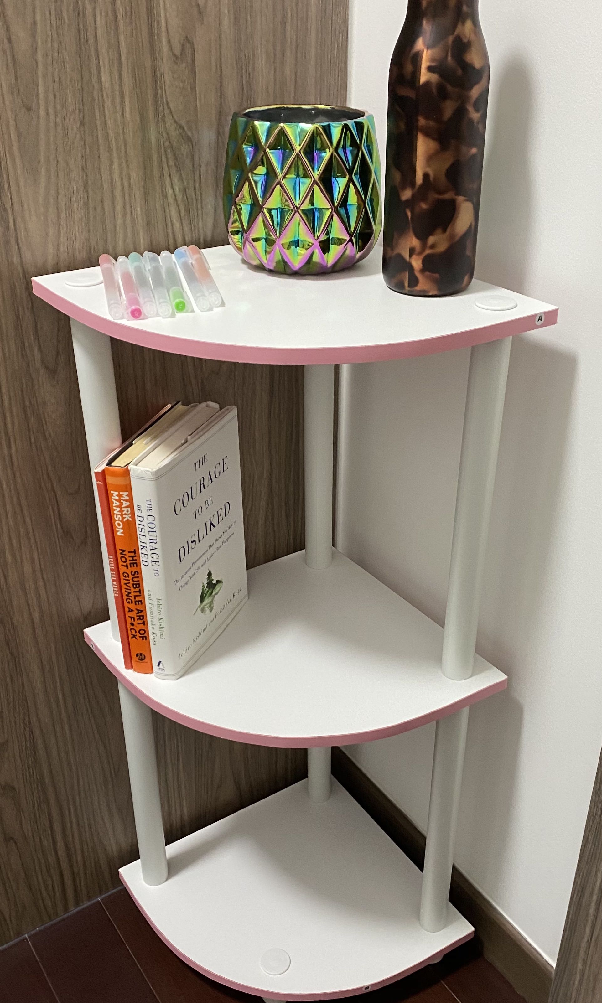 Corner side table rack unit shelf, Furniture & Home Living, Furniture ...