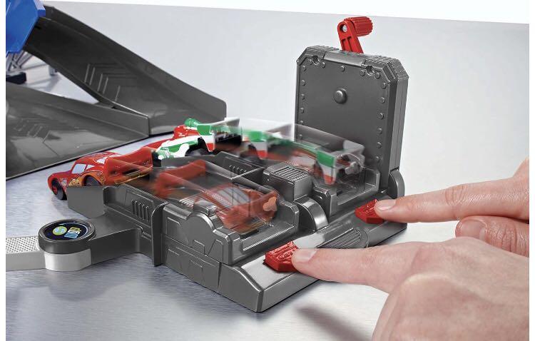 Disney Pixar Cars Stunt Racers Double Decker Speedway Track Set ...