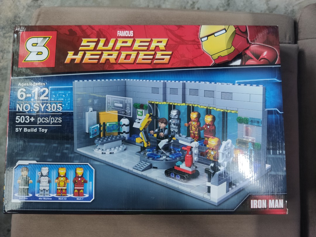 Famous Super Heroes "Lego" Set, Hobbies & Toys, Toys & Games on Carousell