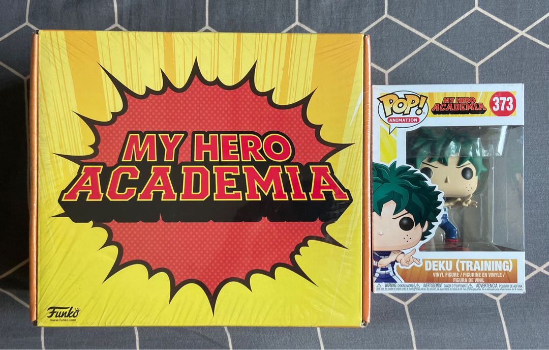 Funko Pop! MHA Box + Deku Training, Hobbies & Toys, Toys & Games on ...
