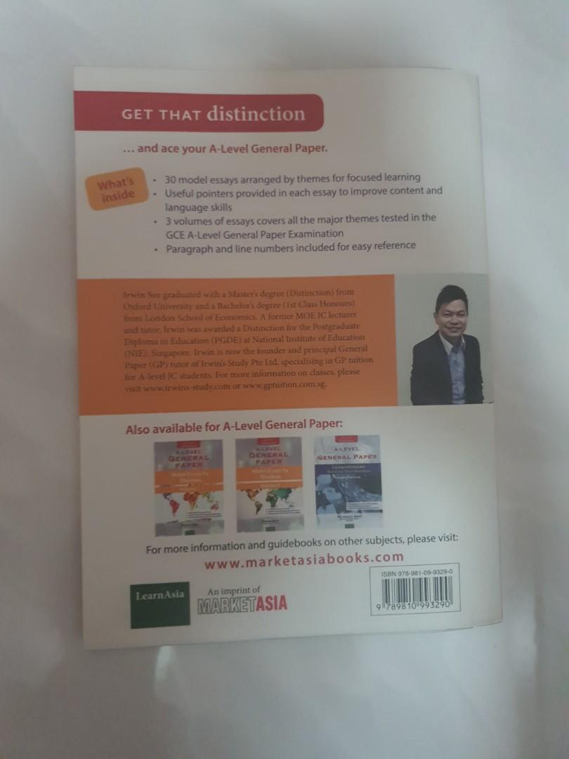 General paper model essay, Hobbies & Toys, Books & Magazines ...