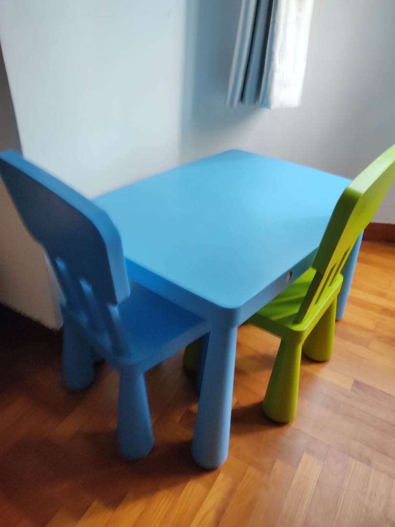 Ikea kids table and chairs, Babies & Kids, Baby Nursery & Kids ...