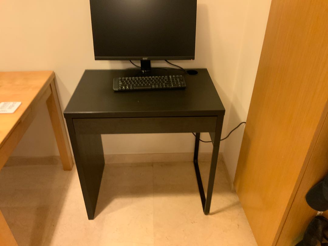 IKEA Micke Desk (73cm x 50cm), Furniture & Home Living, Furniture ...
