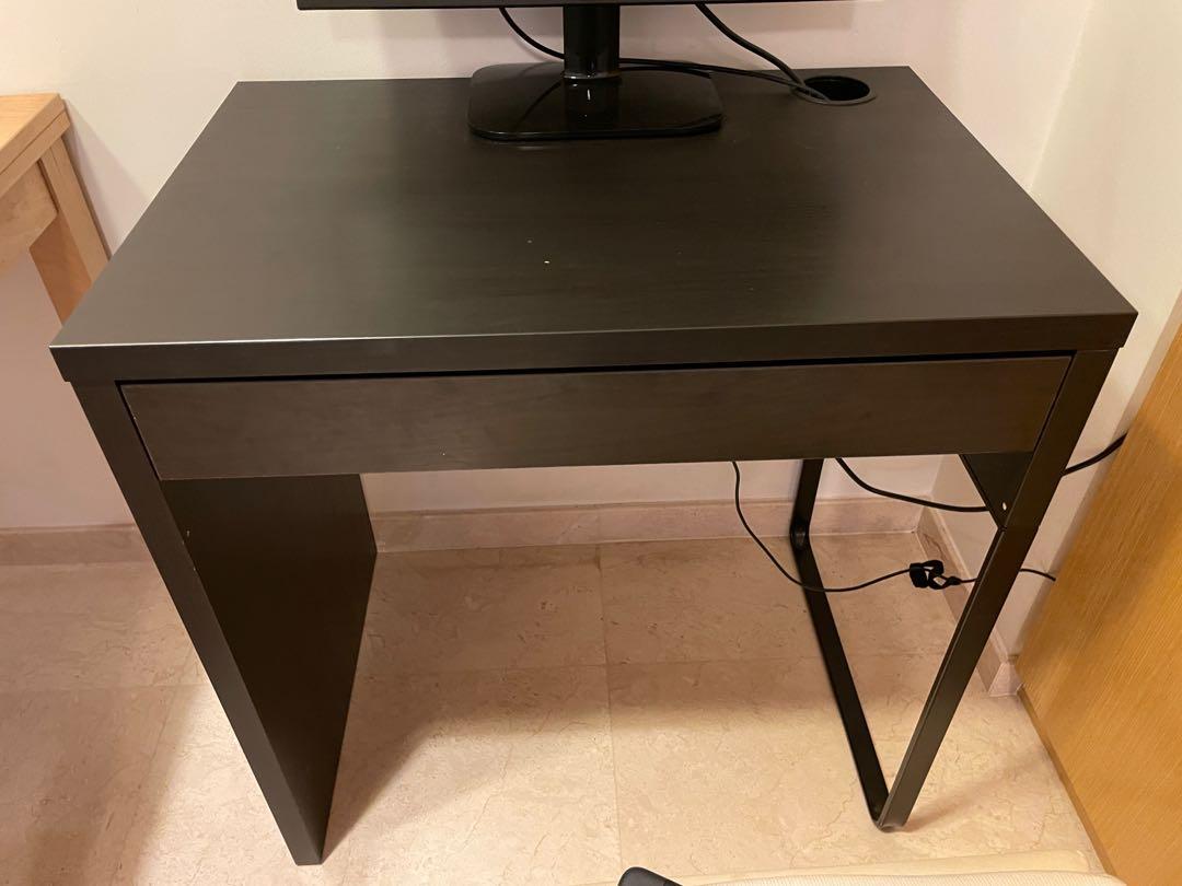 IKEA Micke Desk (73cm x 50cm), Furniture & Home Living, Furniture ...