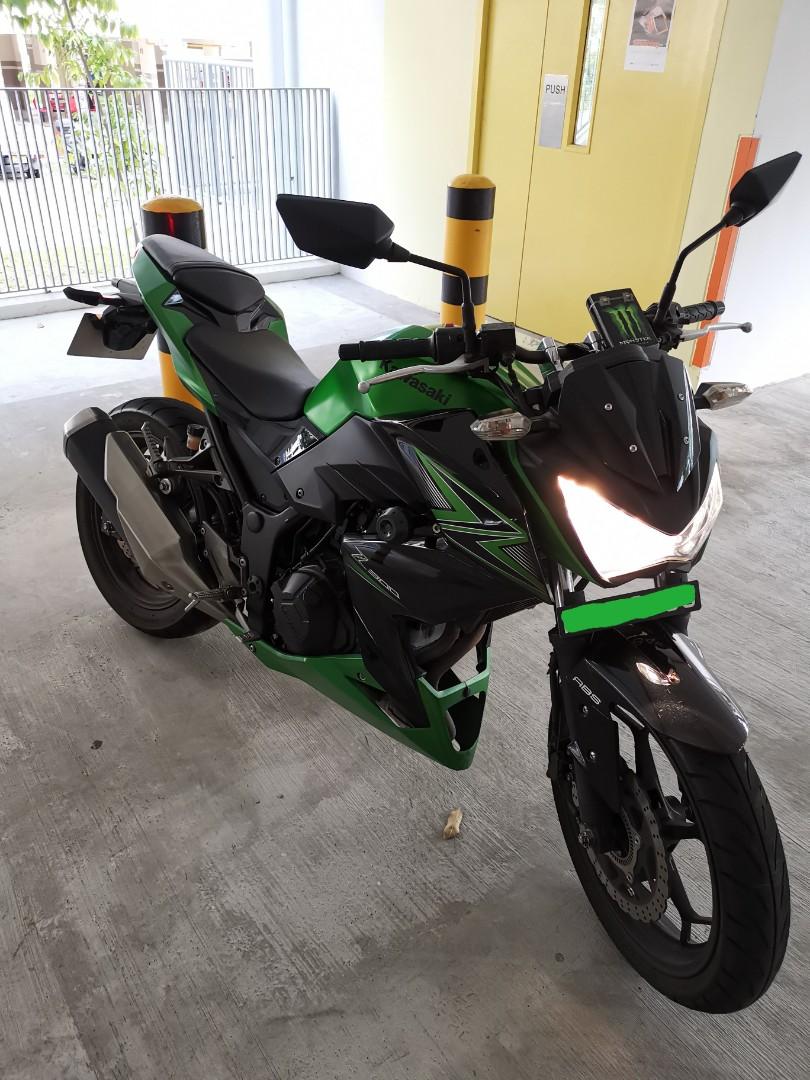 Kawasaki z300, Motorcycles, Motorcycles for Sale, Class 2A on Carousell