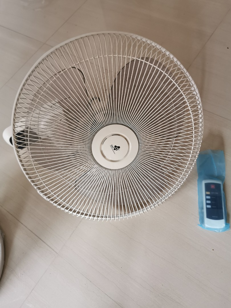 KDK Wall Fan with remote control, Furniture & Home Living, Lighting ...