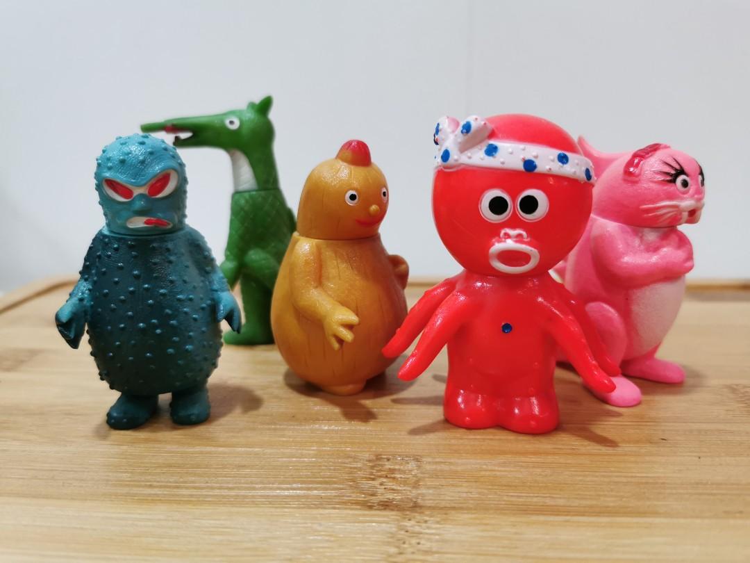Kure kure takora popy sofubi Vintage bandai mini set, Hobbies & Toys, Toys & Games on Carousell