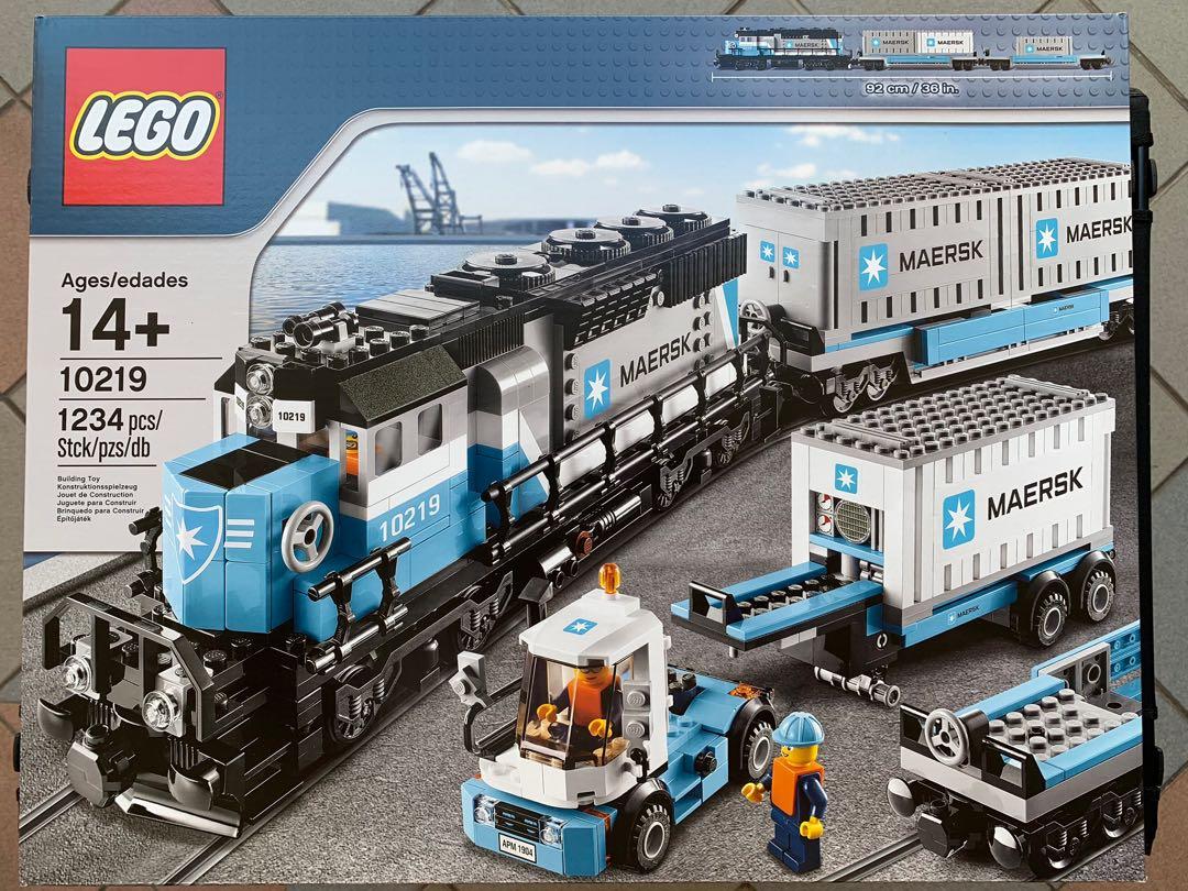 Lego 10219 Maersk Train, Hobbies & Toys, Toys & Games on Carousell