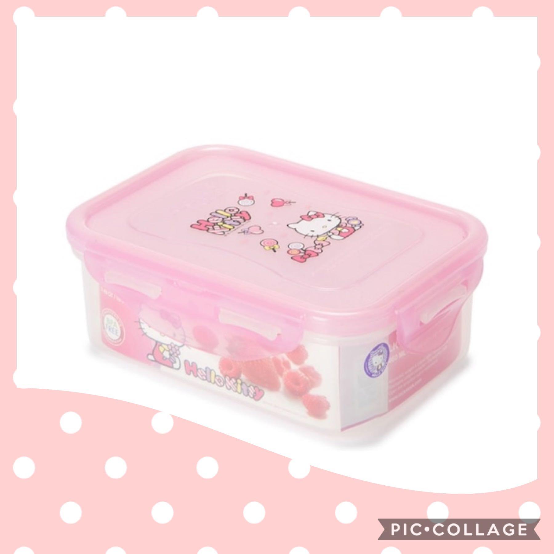 Lock&Lock Sanrio Hello Kitty Storage Box, Furniture & Home Living ...