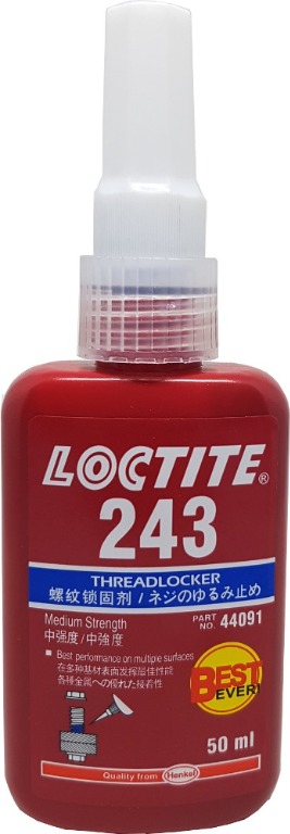 Loctite 243 Threadlocker, Sports Equipment, Bicycles & Parts, Parts ...