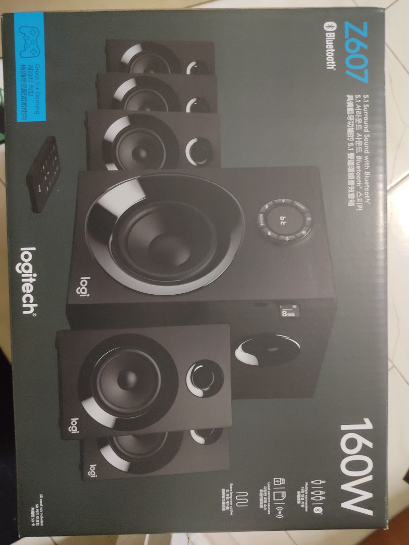 Logitech Z607 5.1 channel speakers, Audio, Soundbars, Speakers ...