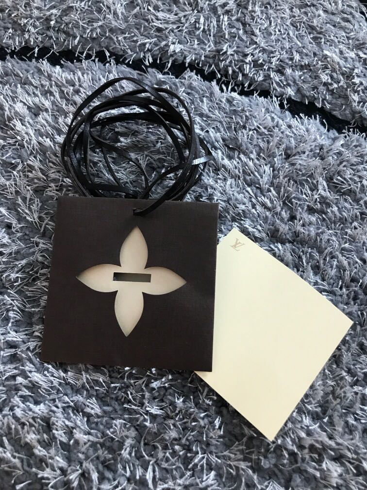 LV gift card for Louis Vuitton box, Luxury, Accessories on Carousell