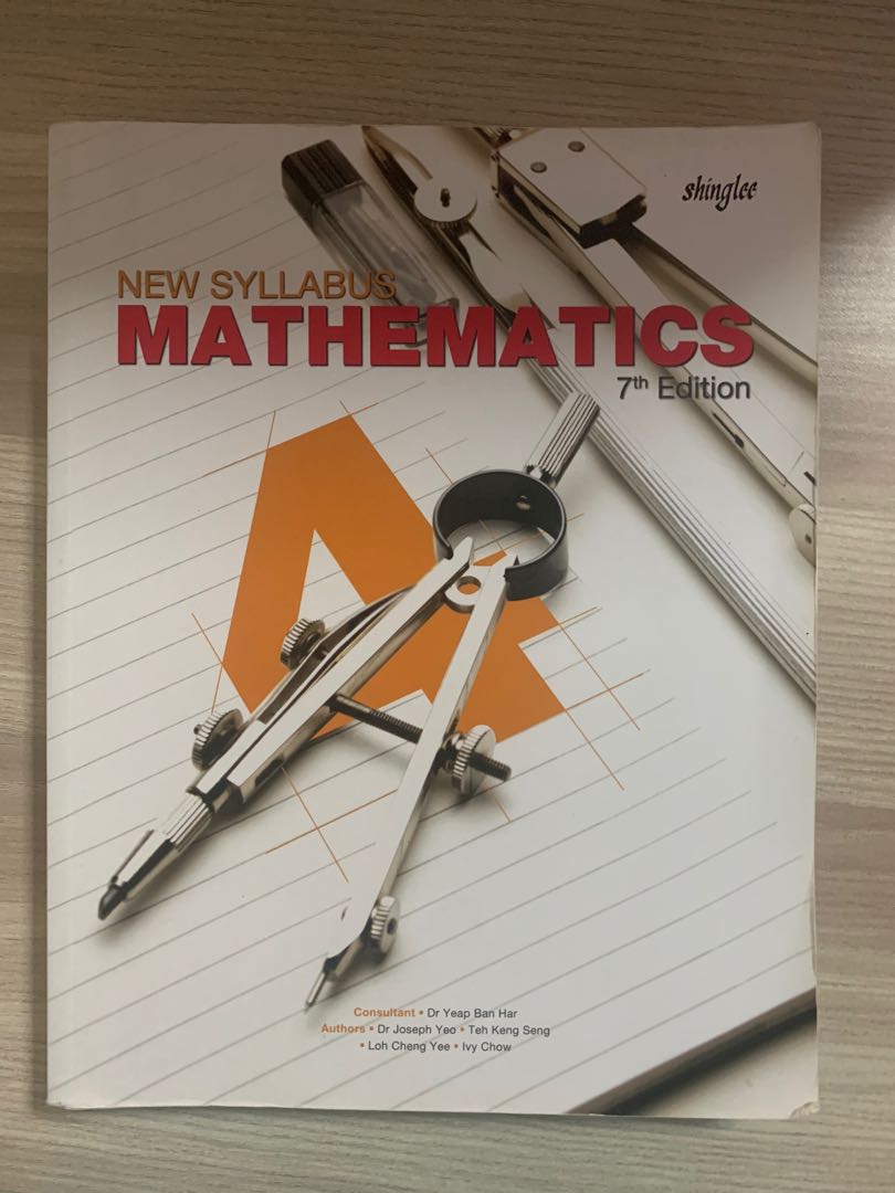 Math Sec 4 Textbook, Hobbies & Toys, Books & Magazines, Textbooks on ...