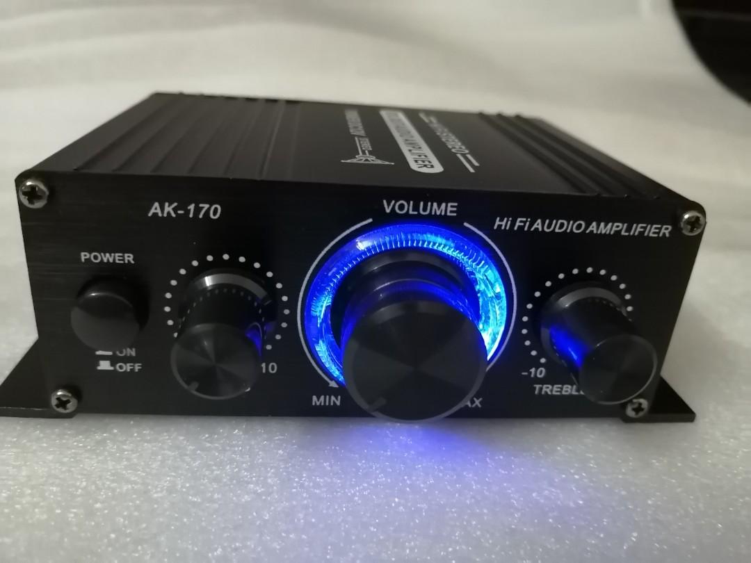 Mini Hi Fi Audio Amplifier, Audio, Other Audio Equipment on Carousell