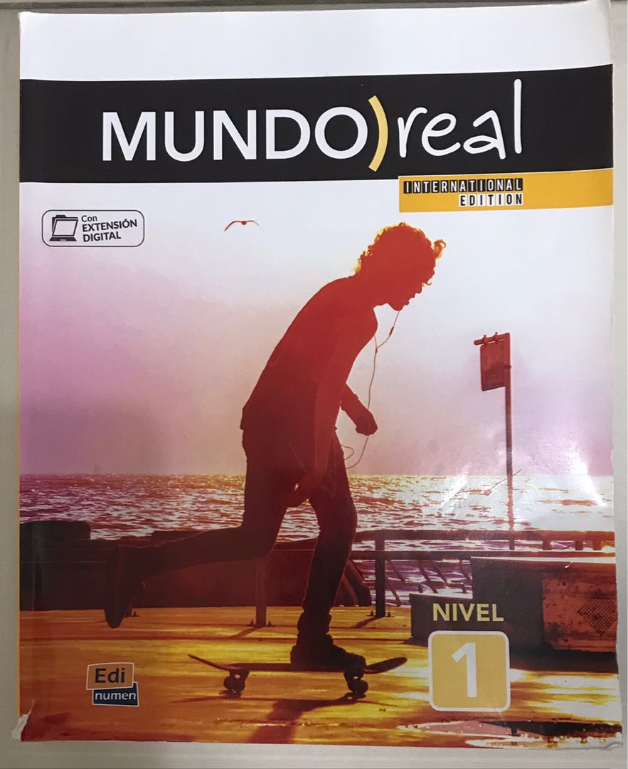 MUNDO)real - Spanish Textbook for 3rd Language, Hobbies & Toys, Books ...